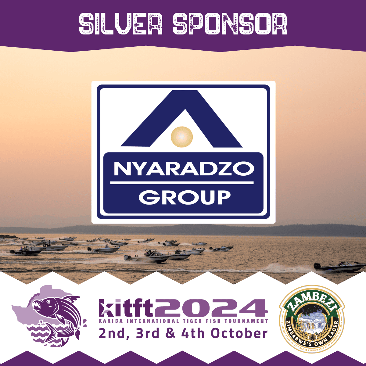 🥉🎉 Welcoming Nyaradzo Group as a Silver Sponsor for KITFT 2024! 🌿 - Kariba International Tiger ...