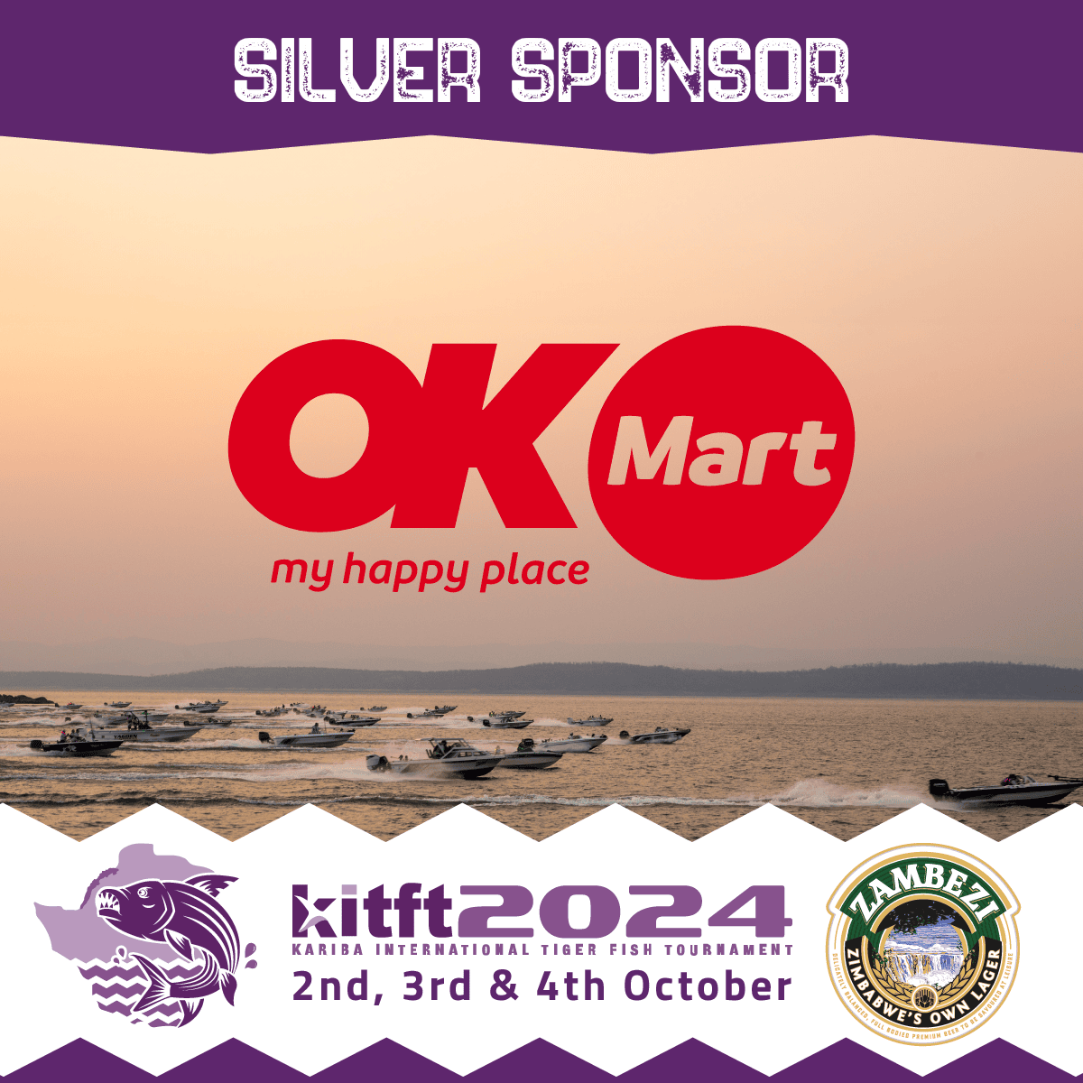 🥈🛒 Welcoming OK Mart as a Silver Sponsor for KITFT 2024!🎣🌟 - Kariba ...